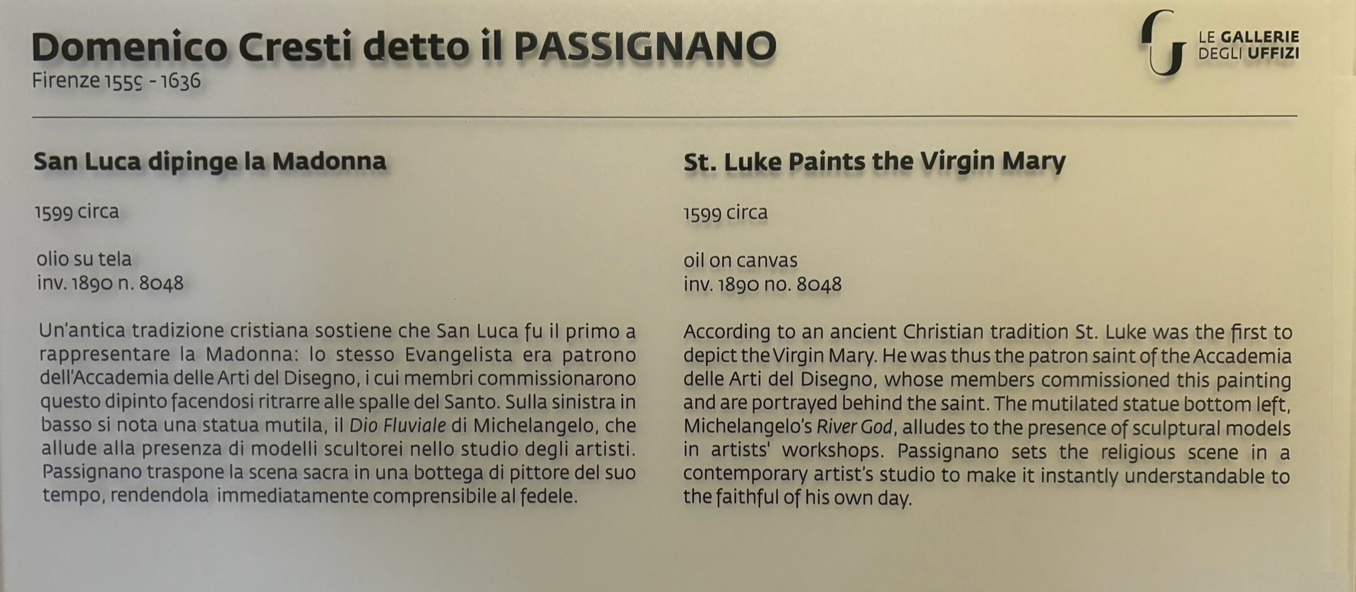 Domenico Cresti called Passignano